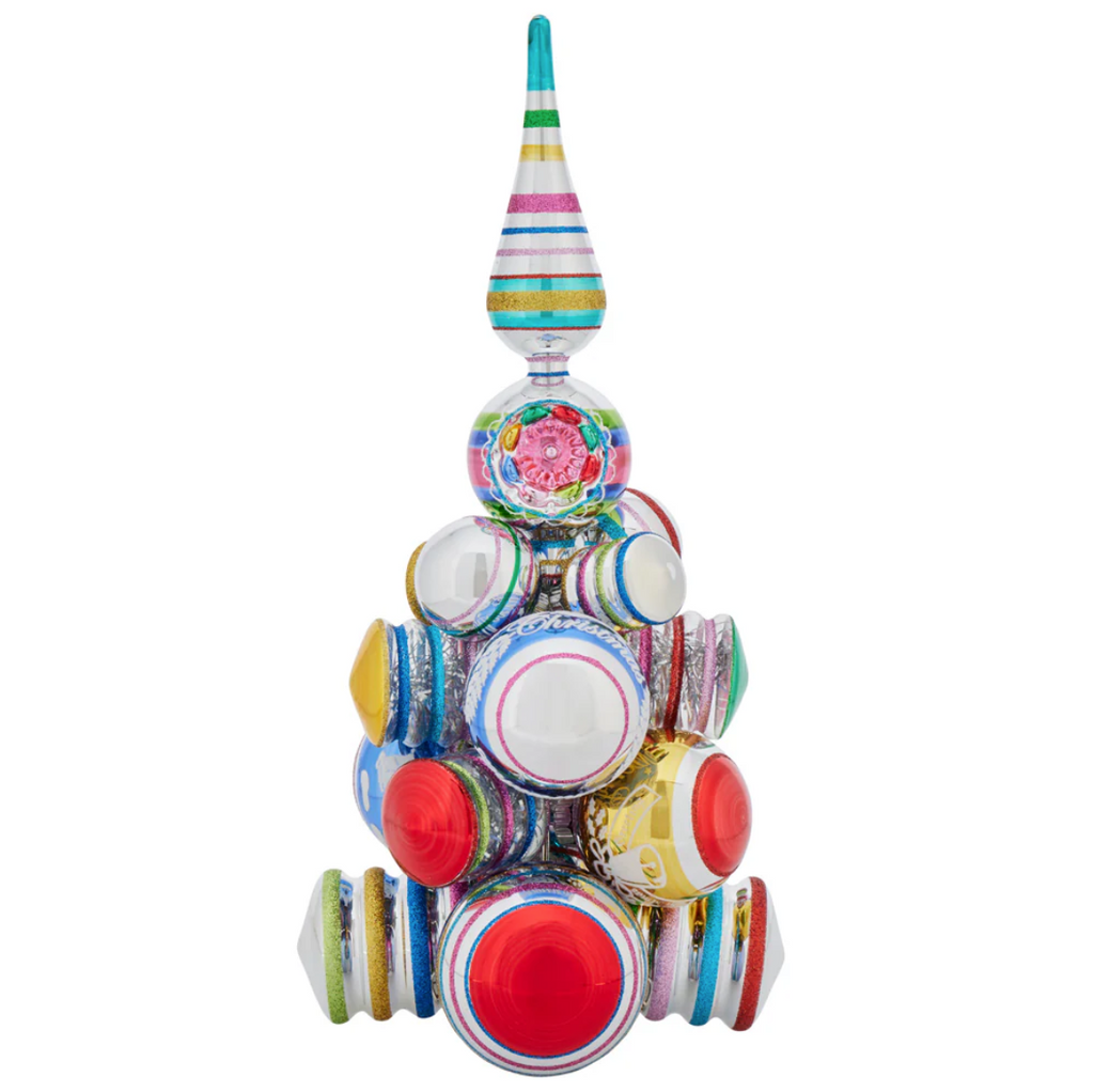 Christopher Radko-CHRISTMAS CONFETTI CLUSTER TREE